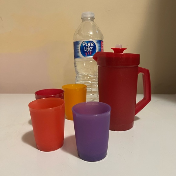 Tupperware | Toys | New Tupperware Kids Mini Pitcher And Mini Tumblers ...
